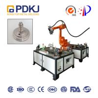 China 350A Automated Robotic Arm Welding Machine 6 Axis 6mm Threaded Chassis for sale