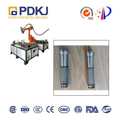 China Electronic Fiber Laser 6 Axis Welding Robot Industrial Integrated for sale
