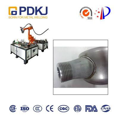 China Integrated Fiber Laser Automatic Welding Robots Equipment 5mm Housing Parts for sale