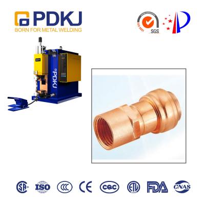 China Seamless Water Cooled Spot Welder For Purple Copper Wire Connector for sale