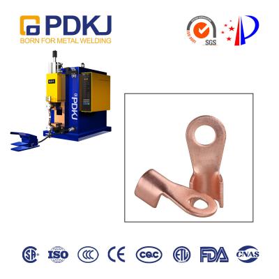 China 1000HZ 380V Desktop Water Cooled Spot Welder For Copper Wire Connector for sale