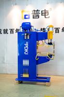 China 1000HZ AC Spot Welding Machine 60mm Electrode Stroke 25KA Inverter Spot Welder for sale