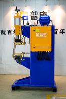 China 1KHz MFDC Spot Welding Machine 6000N Resistance Seam Welder 60mm Electrode Stroke for sale
