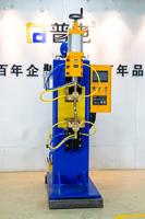China SW 1000HZ Inverter  Projection Nut Welding Machine 1mm Thick Copper Material for sale