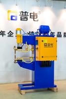 China DTB 80 80KVA Pneumatic Spot Welding Machine With A Mig Welder 60mm Electrode Stroke for sale