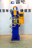 China Intermediate-Frequency Inverse Dc Spot Welding Machine For Air Inlet And Outlet Ventilator Accessories for sale