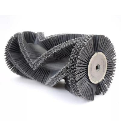 China TENNANT 3640 S16 Brushes For Road Sweeper Main Broom Roller Brushes For Road Cleaning for sale