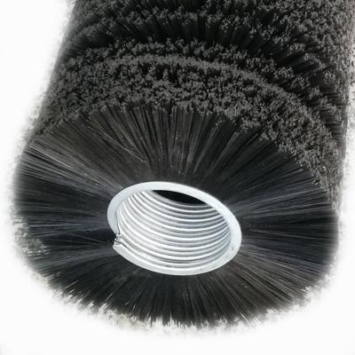 China 1500mm Length 150mm Diameter Flexible Industrial Cleaning Spiral Brush for sale