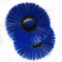China 400mm X 110mm Poly Wide Sweep Wafer Ring Brush Kit for sale