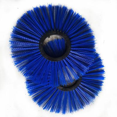 China 400mm X 110mm Poly Wide Sweep Wafer Ring Brush Kit for sale