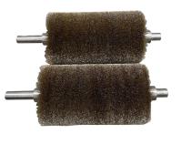 China Size 420 * 200mm Mechanical Cleaning Brush Polishing And Rust Removal Brush Roller for sale