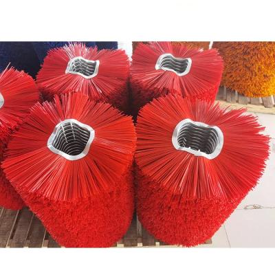China Snow Poly Wafer Street Sweeper Brush for sale