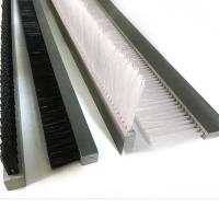 China PVC Nylon Base Board Tufted Scrub Flat Lath Brush And Plate Brushes For CNC for sale