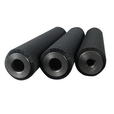 China Nylon Grinding Brush Roller With Abrasive Wire for sale
