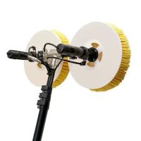 China Solar Cleaning Equipment Double Head Solar 3.5m 5.5m 7.5m Rotating Cleaning Brush Water Dust Conditions for sale