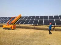 China Solar Panel Cleaning Robot Solar Panels Cleaning Machine for sale