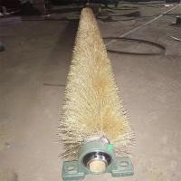 China Special Anti Blocking Brush For Drum Sand Screening Machine, Roller Nylon Wire Brush for sale
