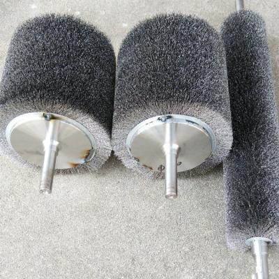 China Stainless Steel Wire Brush for Anti Clogging of Drum Sand Screening Machine for sale