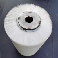 China 250*500*32mm Circular White Roller Brush for sale