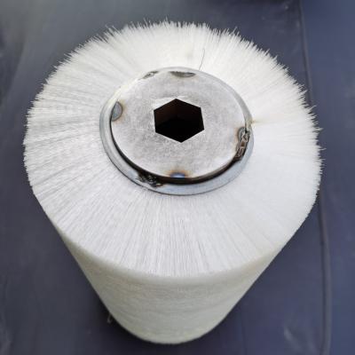 China 250*500*32mm Circular White Roller Brush for sale
