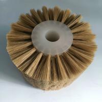 China Tin Removal Solder Bead Pig Bristle Polishing Brush Wheel for sale