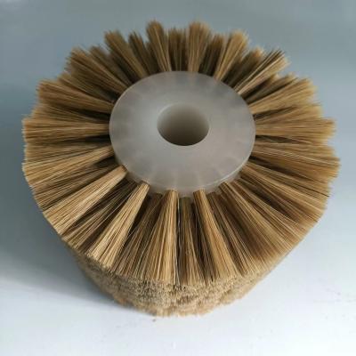 China Tin Removal Solder Bead Pig Bristle Polishing Brush Wheel for sale