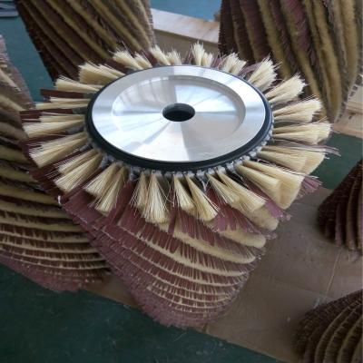 China 1200*300mm Woodworking Polishing And Trimming Brush for sale