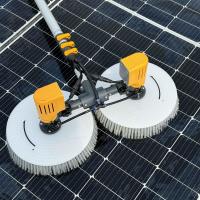 China X4 Double Head Solar Cleaning Rotating Brush Soft Bristle for sale
