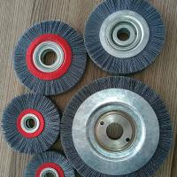 China Flat Bowl Shaped Copper Wire Wheel For Grinding , Rust Removal And Polishing for sale