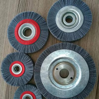 China Flat Bowl Shaped Copper Wire Wheel For Grinding , Rust Removal And Polishing for sale