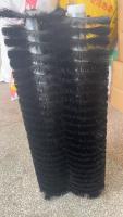 China Soft Nylon Sift Powder Filter Powder Conveyor Belt Cleaning Brush Roller for sale