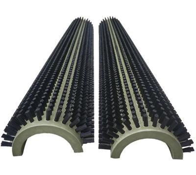 China Split Cylinder Roller Brush For Cleaning And Polishing for sale