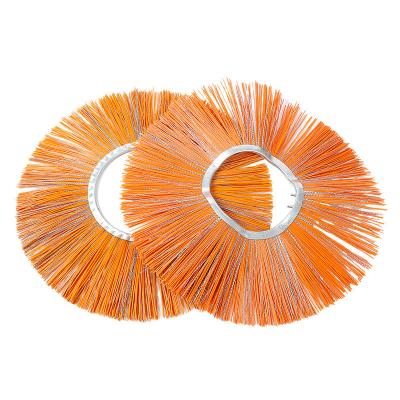 China 205*660mm Street Snow Sweeper Brush For Road Cleaning Wafer Brush for sale