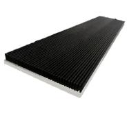 China Metal Aluminum Sheet Buffer Assembly Replacement Panel Bristles Tufted Brush Table for sale