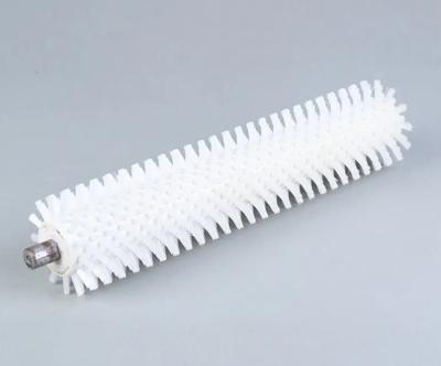 China Industrial Motorized Rotary Sweeping Conveyor Belt Cleaner Polishing Grinding Function Roller Brushes for sale