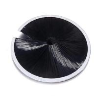 China Round Disc Brush Seals Ring Circular Cup Form  With Steel Filament Material for sale