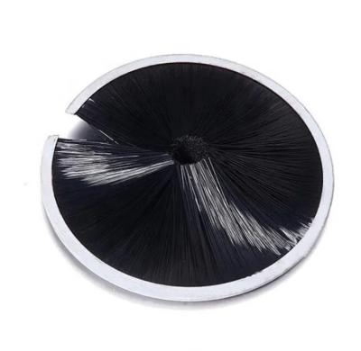 China Round Disc Brush Seals Ring Circular Cup Form  With Steel Filament Material for sale