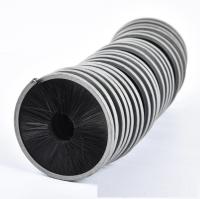 China Cold Pier Wire Rust Removal Powder Removal Dust Prevention Spiral Inner Winding Spring Brush Roller for sale