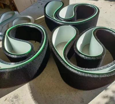 China Nylon Bristle Cleaning Conveyor Belt Roller Brush 30mm for sale