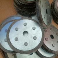 China 150 * 82mm Rivet Steel Wire Wheel Brush Circular Polishing And Grinding Wheel for sale