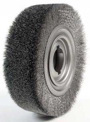 China Polishing Metal Stainless Steel Wire Brush Drum 200mm Diameter for Surface Grinding for sale