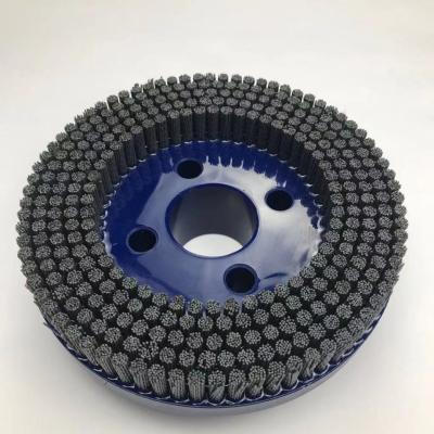 China 5 Inch Single Polishing Cleaning Large Disc Brush for sale