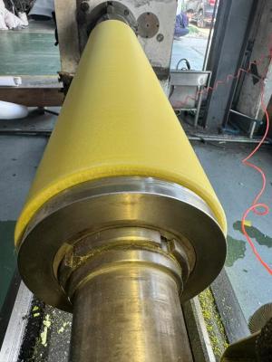 China Industrial Grade Nonwoven Fabric Fiber Roller Squeezing Oil in Copper Plate for sale