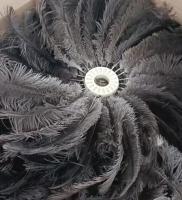 China Ostrich Feathers Circular Brush for Car Dust Collecting for sale