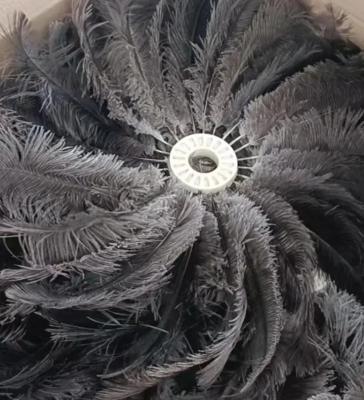 China Ostrich Feathers Circular Brush for Car Dust Collecting for sale