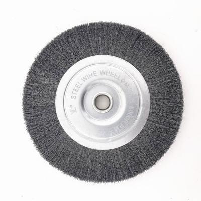 China Size 150*13*13mm 0.2mm Steel Wire Brushes For Polishing for sale