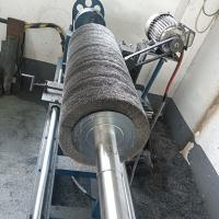 China Industrial Grade Stainless Steel Wire Brush Roller For Rust Removal for sale