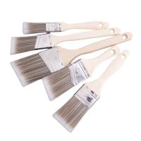 China Multi Specification Color Separation Oblique Angle Brush Artistic Paint Latex Paint Brush for sale