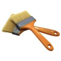 China DIY Grade Wall Paint Brushes OEM Customizable Plastic Handle Painting Tools in Different Sizes-Wholesale for sale