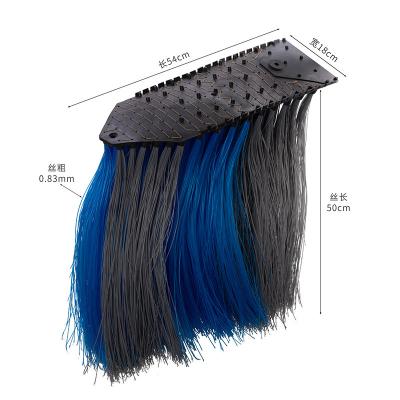 China Long Strip Bristle Car Beauty Washing Machine Bristle Fiber Brush for sale